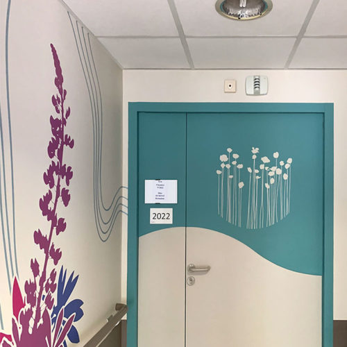 EHPAD Emile GERARD - Agence Treize | Graphisme d'espace, design mural ...